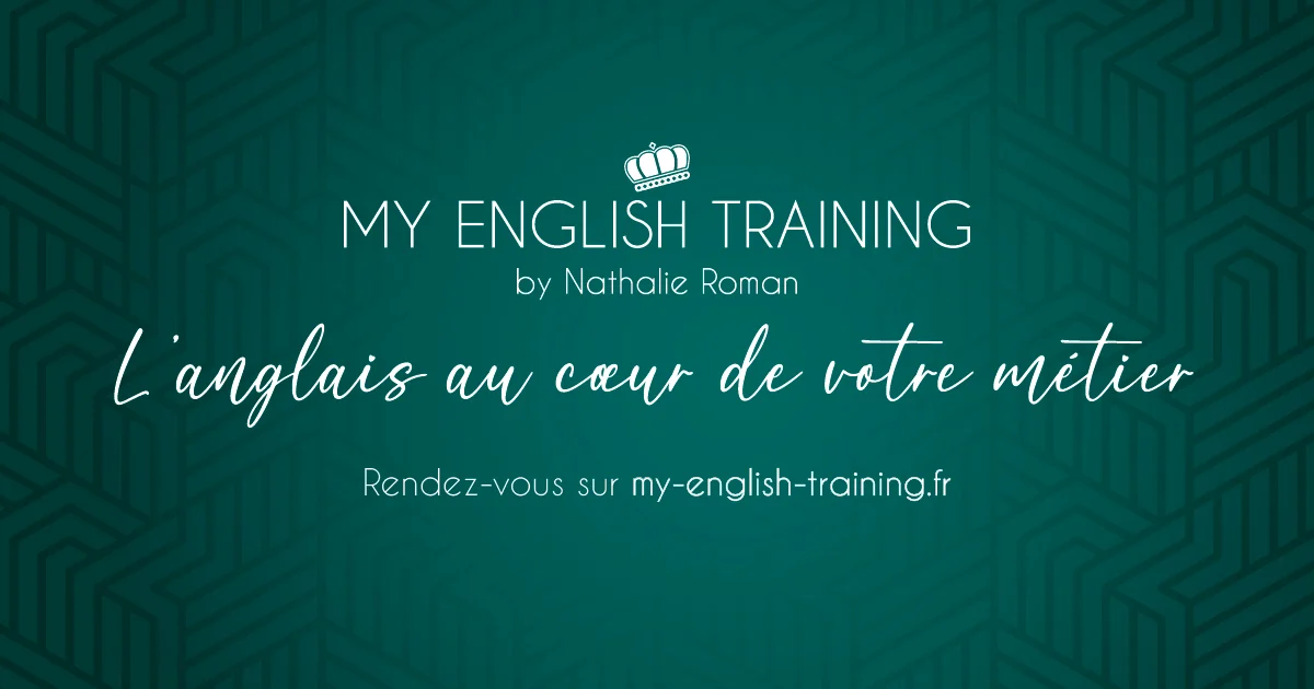 Organisme formation en Anglais métier - My English Training
